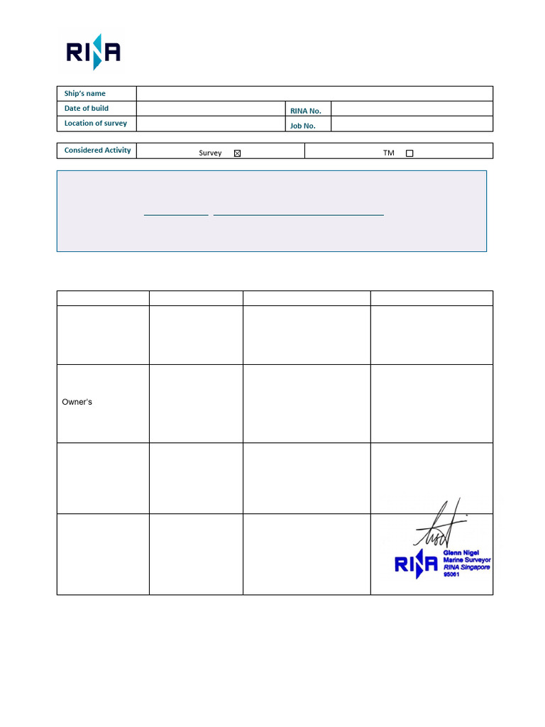 Infiniti 3 Survey Planning Meeting | PDF