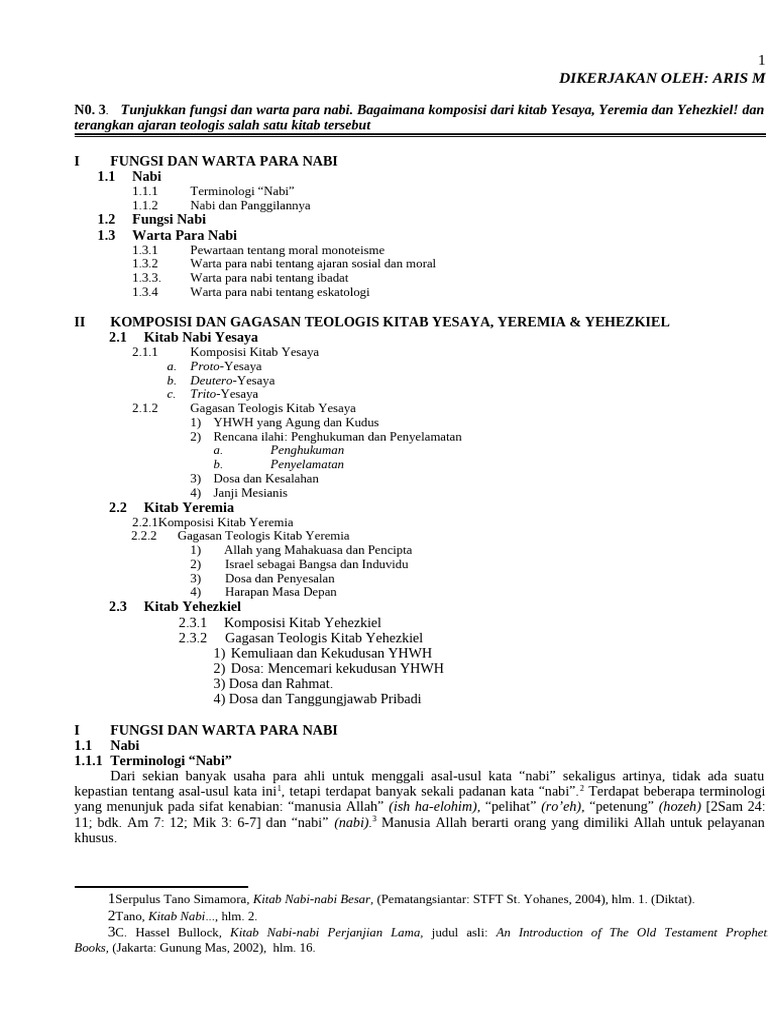 NO 3 ARIS POMPA | PDF