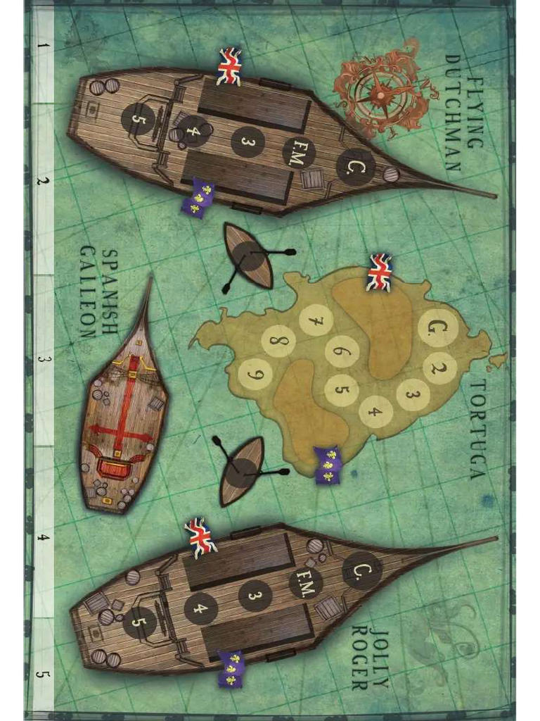 Tortuga Map | PDF