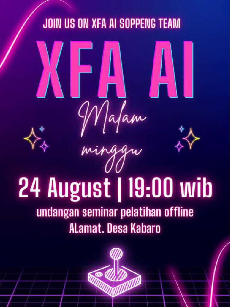 Undangan Seminar Xfa Ai | PDF
