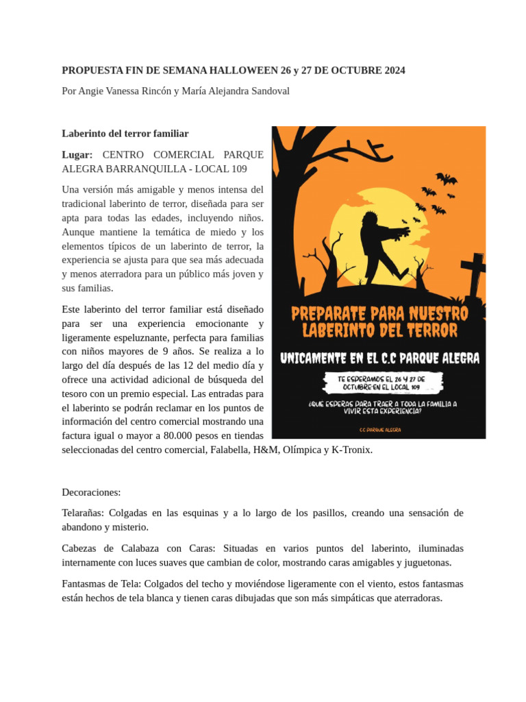 Laberinto de Terror | PDF