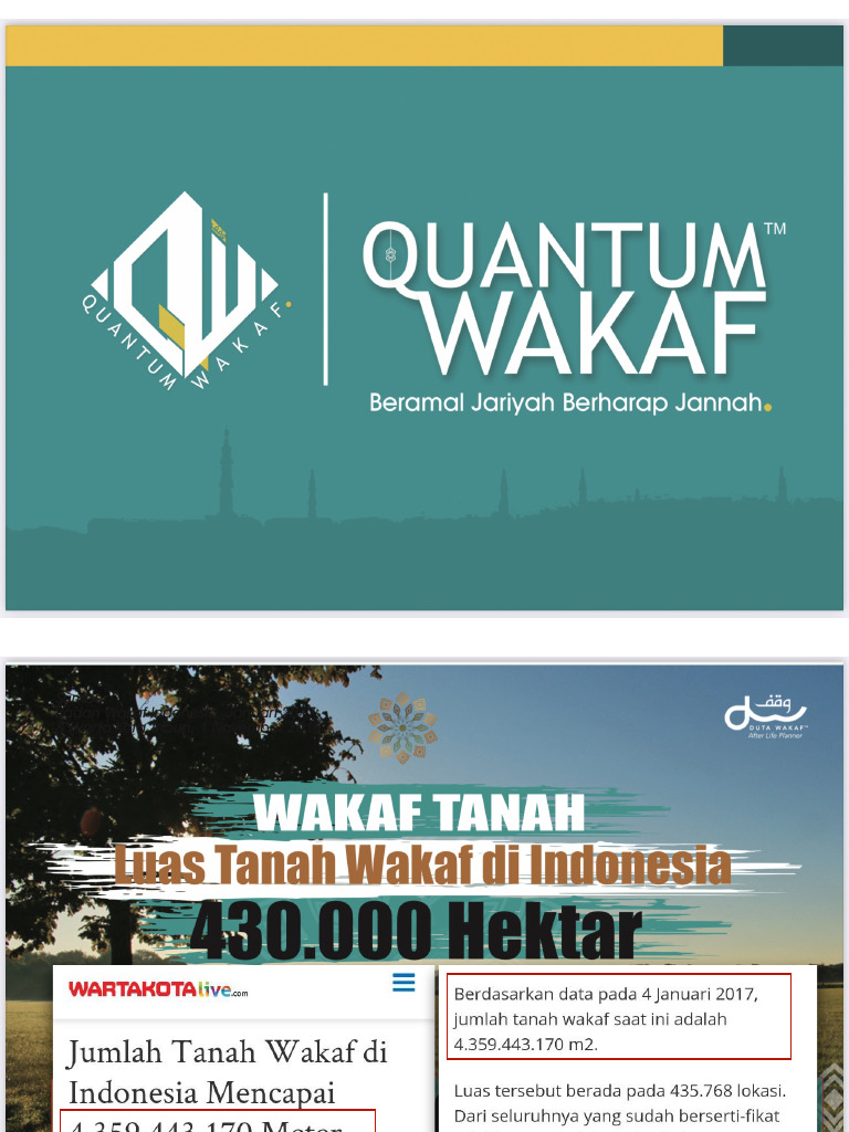 Program Quantum Wakaf | PDF