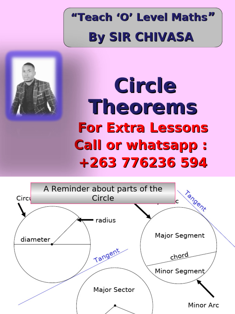 Circle Geometry | PDF