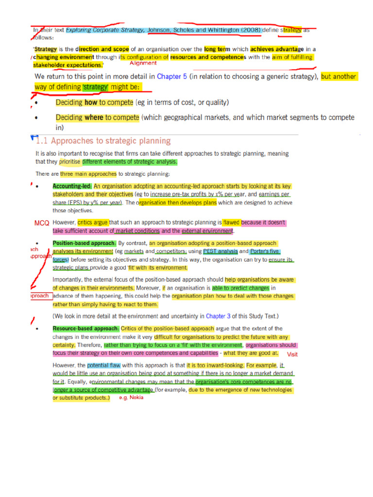 SM - Summary Notes | PDF