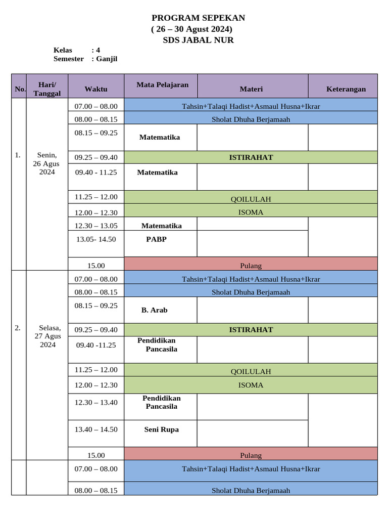 PROKAN 09 - 13 September 2024 | PDF