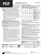 Legiolert Procedure Insert | PDF | Water | Purified Water