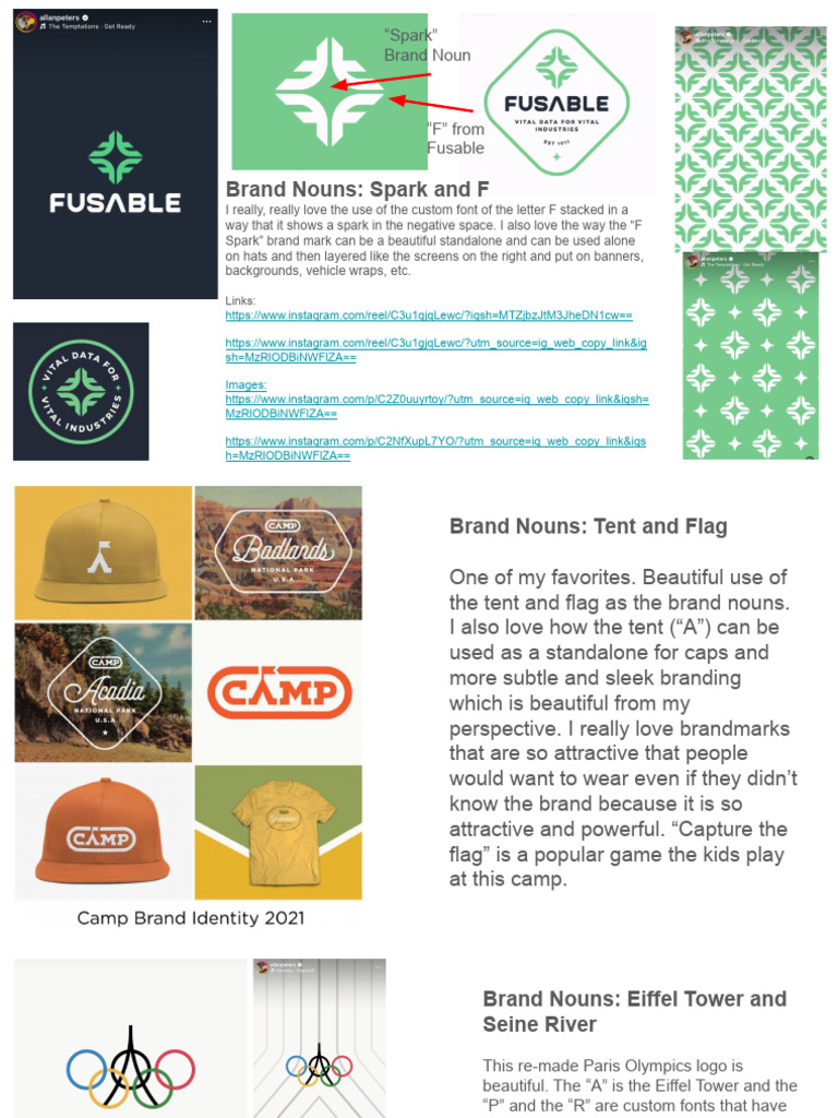 Logo Examples, Breakdowns, Lessons | PDF