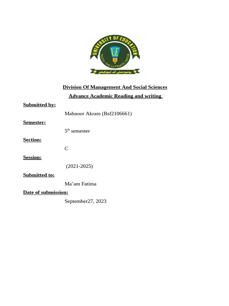 Social Science Case Study | PDF
