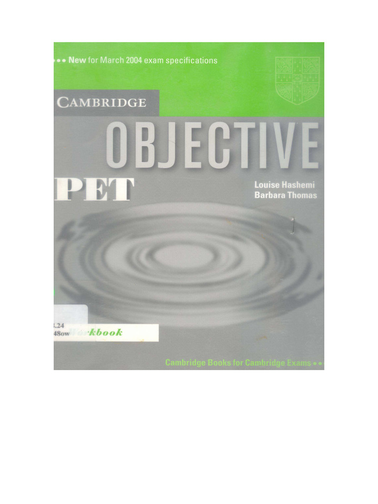 PET Objective Workbook | PDF