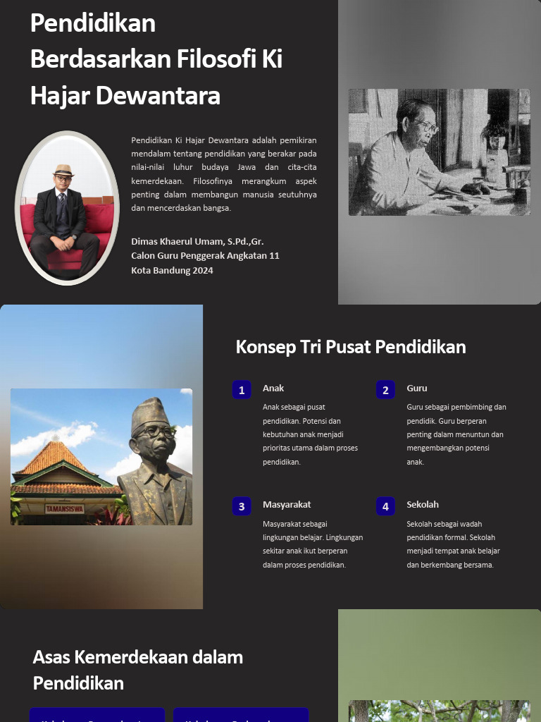 Filosofi Pendidikan Ki Hajar Dewantara | PDF
