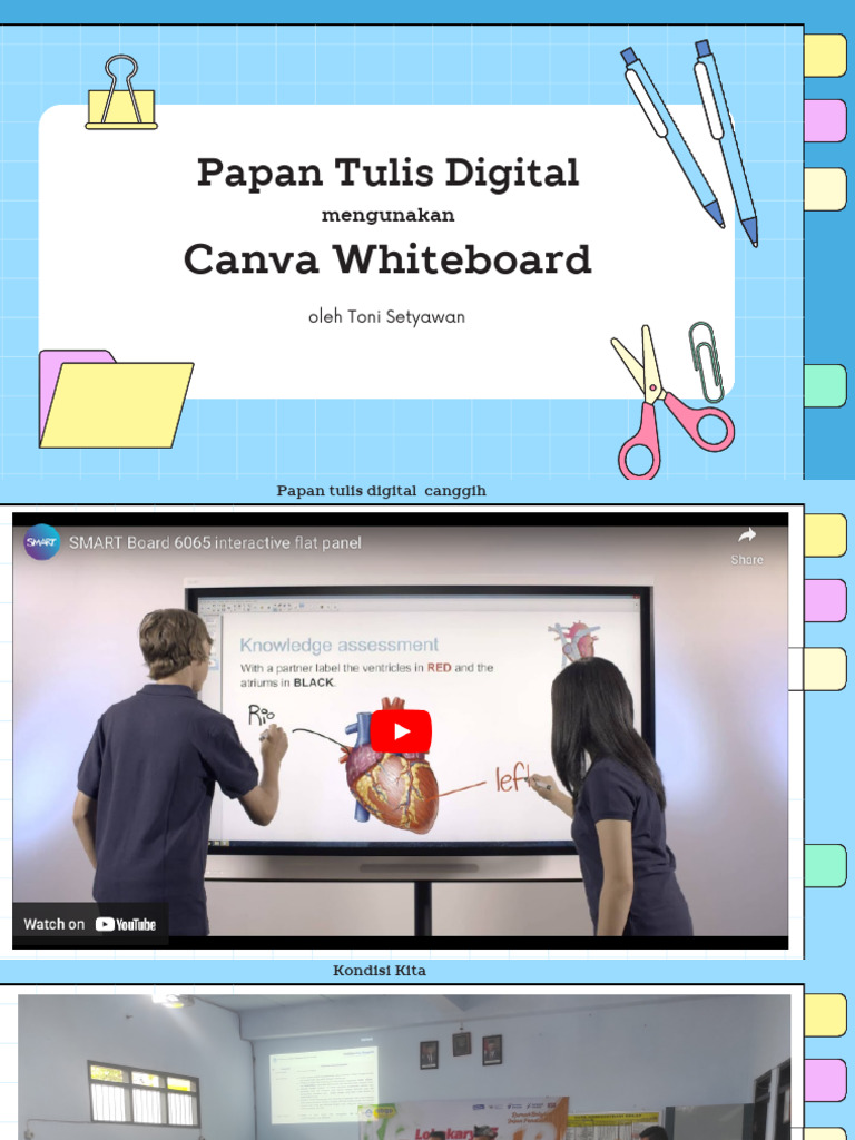 Digital Papan Tulis Canva Whiteboard | PDF