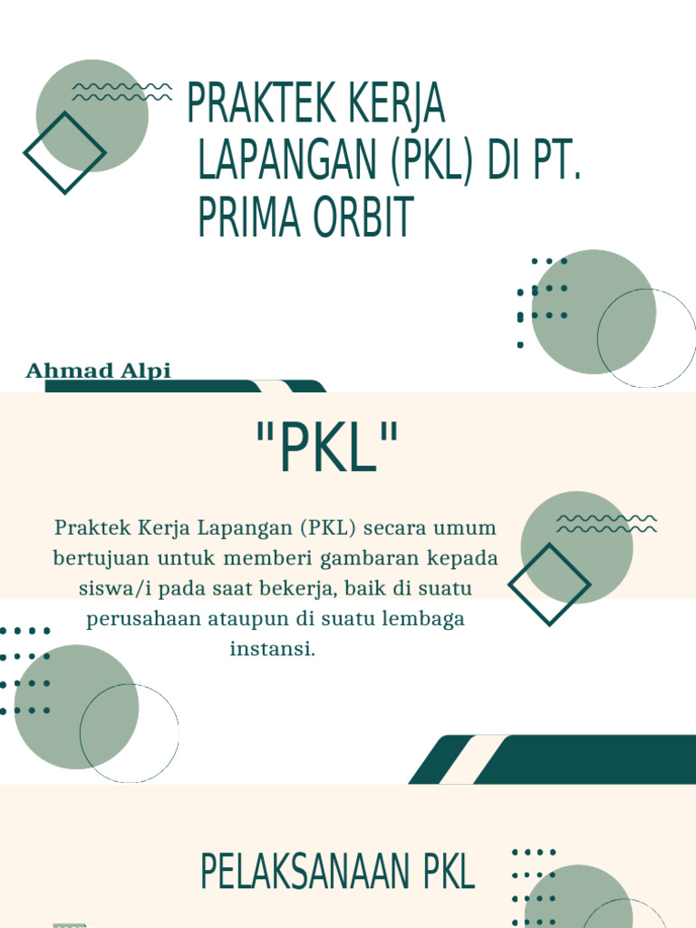 Ppt Pkl Pian | PDF