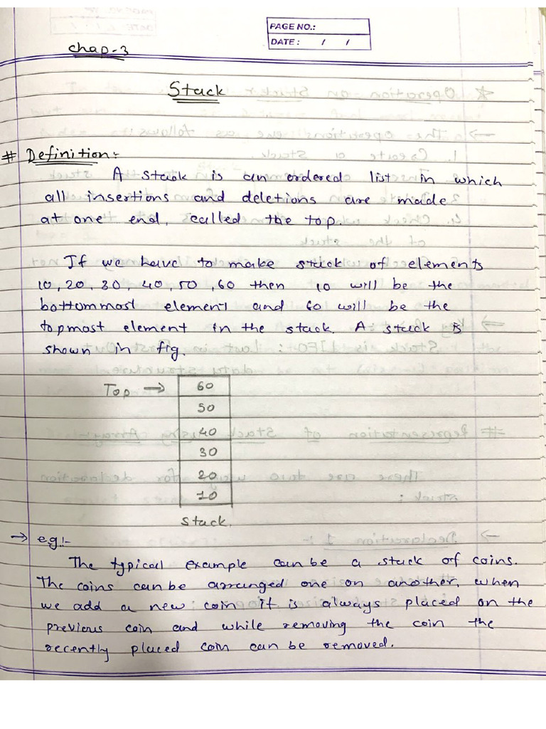 Stack (1) HANDWRITTEN (1) | PDF