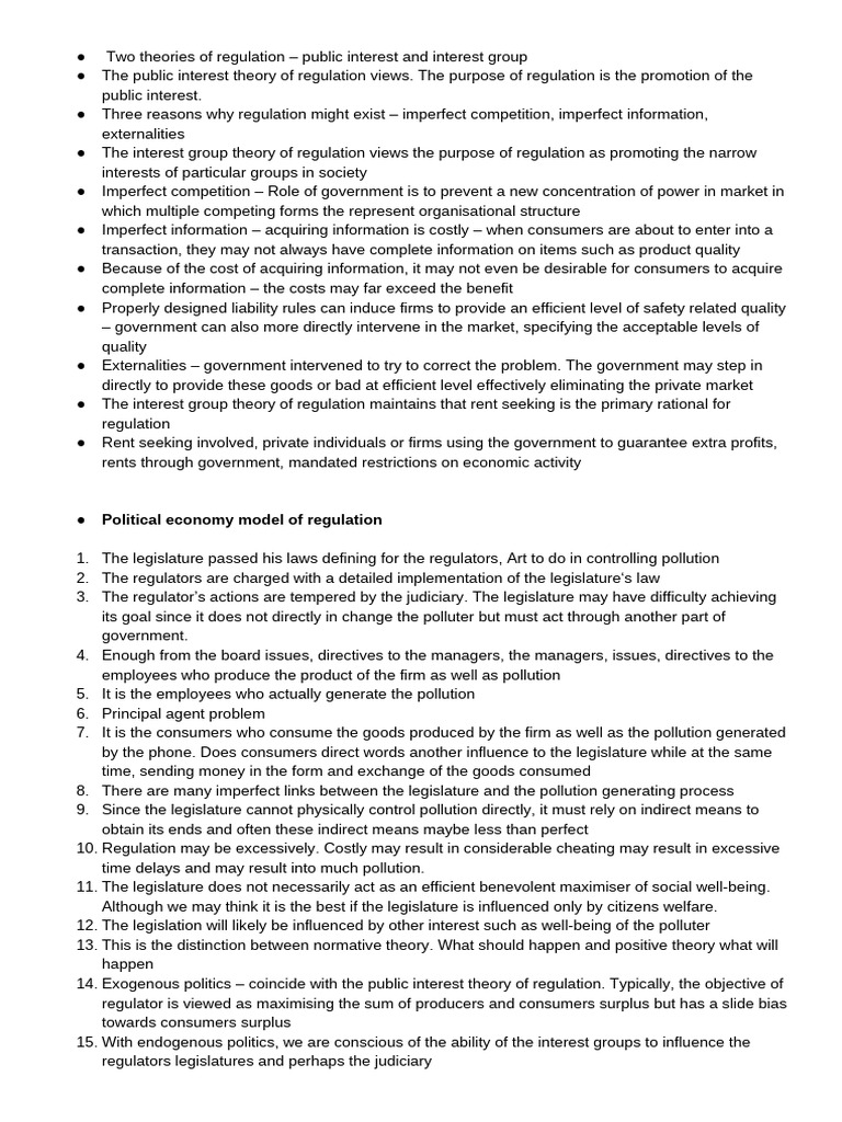 Regulating Pollution | PDF