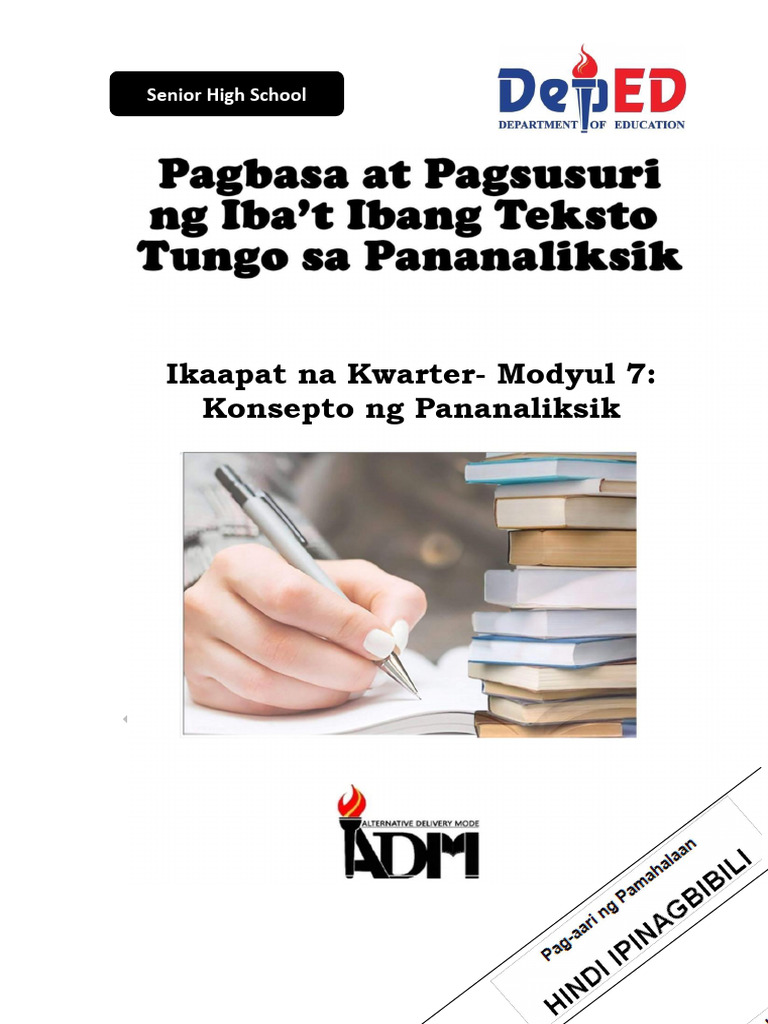 Pagbasa Q4-Module-7 V5 | PDF