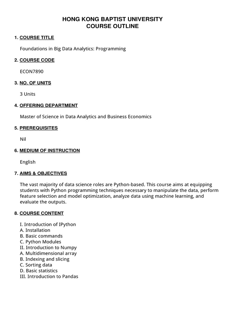 ECON7890 | PDF
