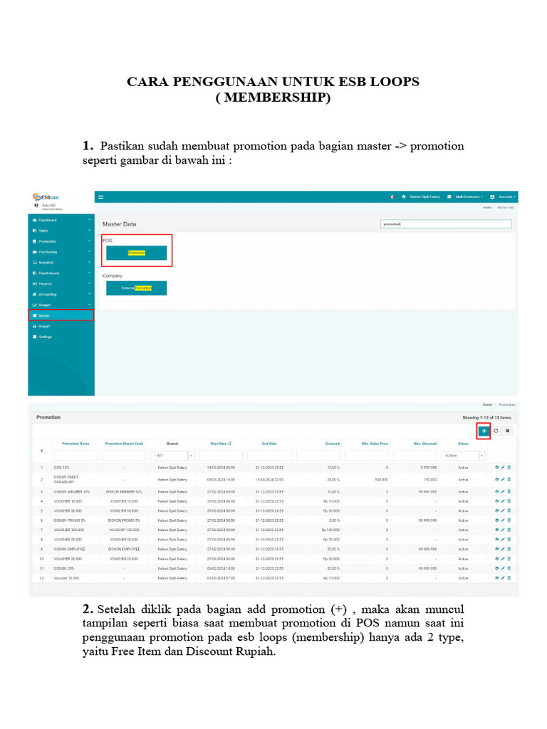 Penggunaan ESB Loops (Kebon Djati) | PDF