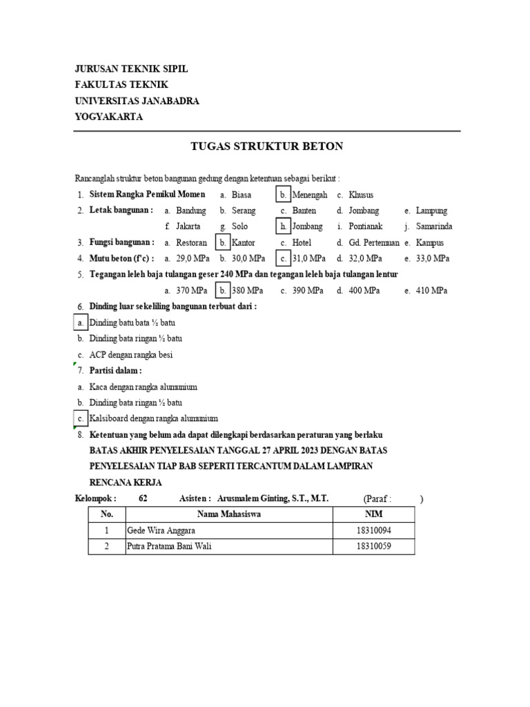 Kelompok 62 - Gede Wira - Putu Pratama | PDF