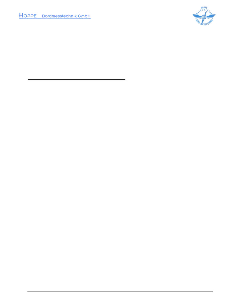 HOPPE - Anti Heeling Tank Content Measuring, Valve Remote Control | PDF