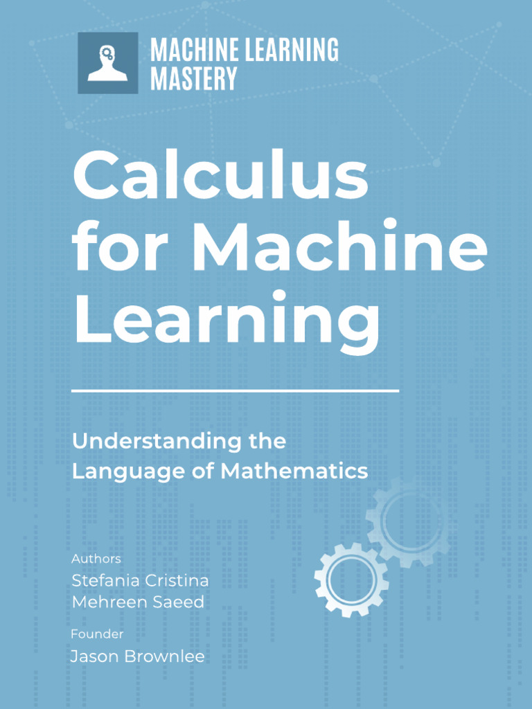 Calculus For Machine Learning Sample | PDF