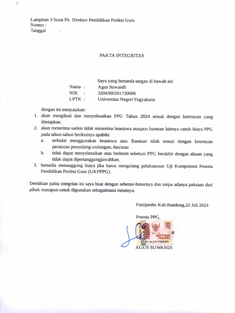 Fakta Pak Agus | PDF