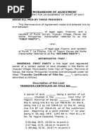 Sample Grant of Right of Way | PDF | Easement | Property Law