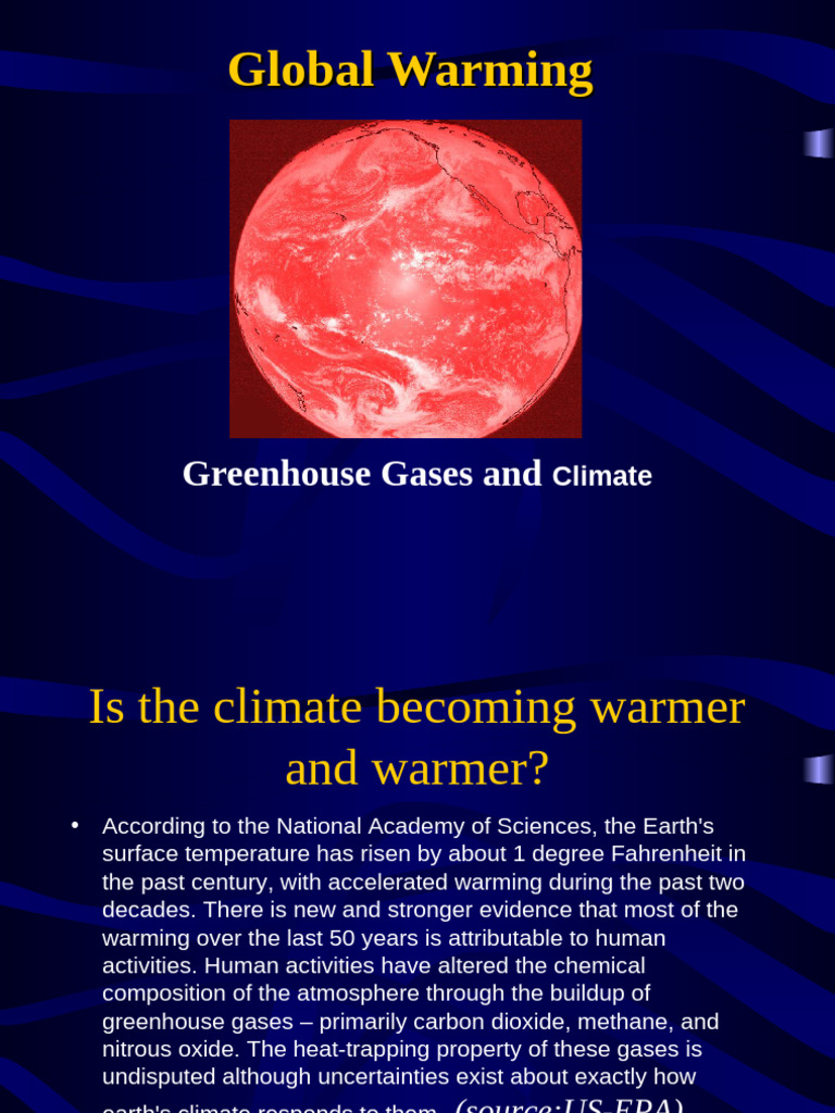 Global Warming | PDF