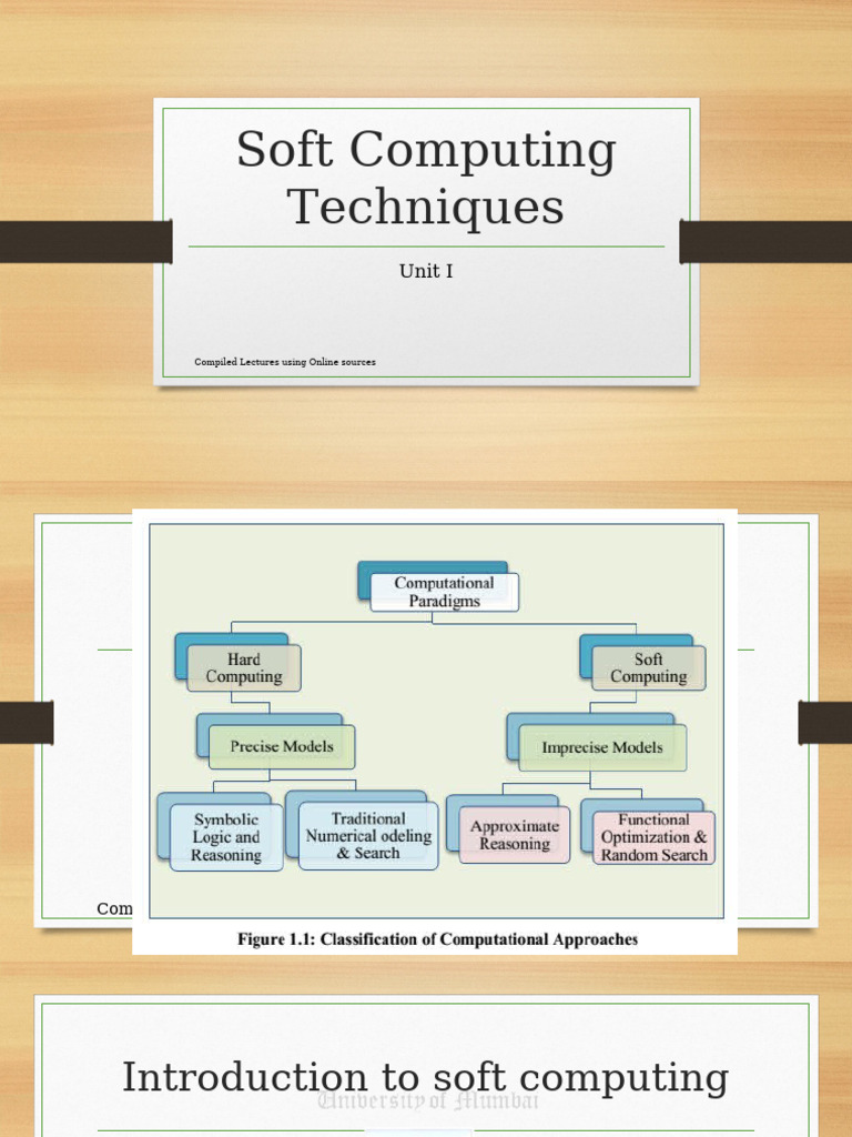 Unit 1 - Soft Computing Techniques | PDF
