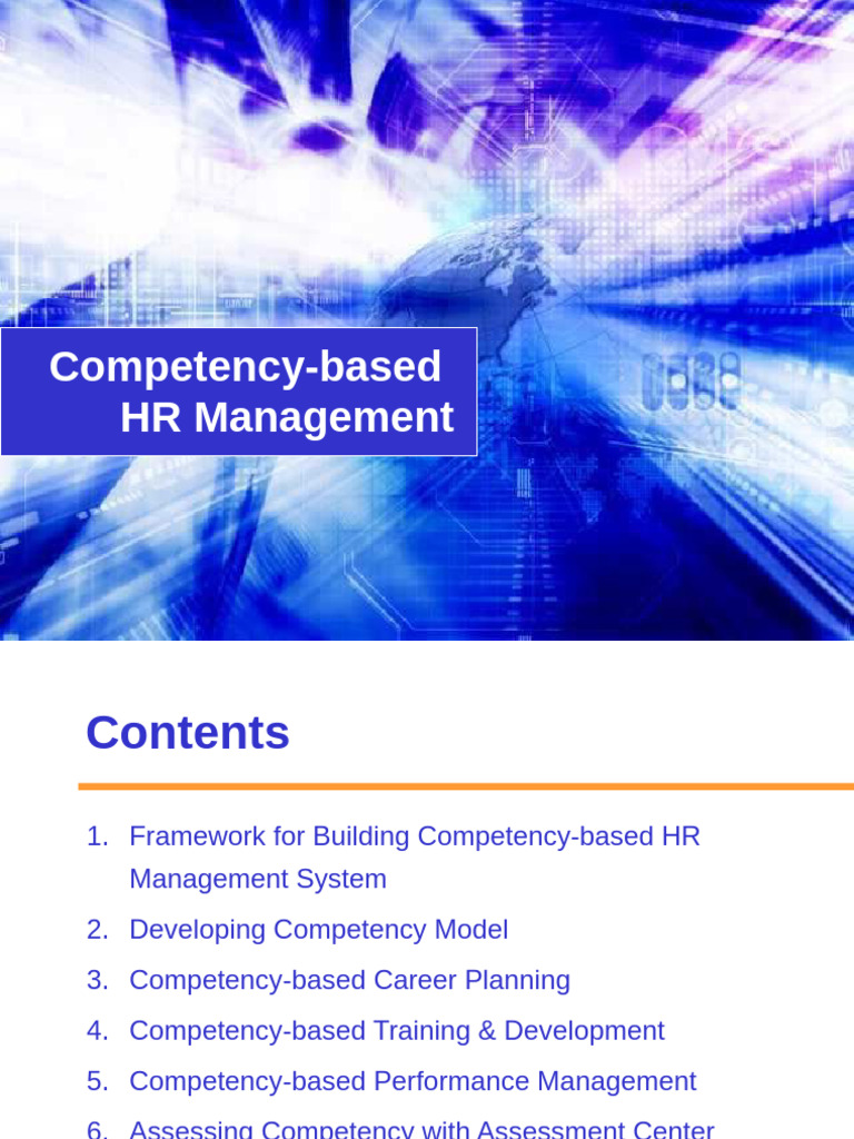 Competency-Based HR Management | PDF