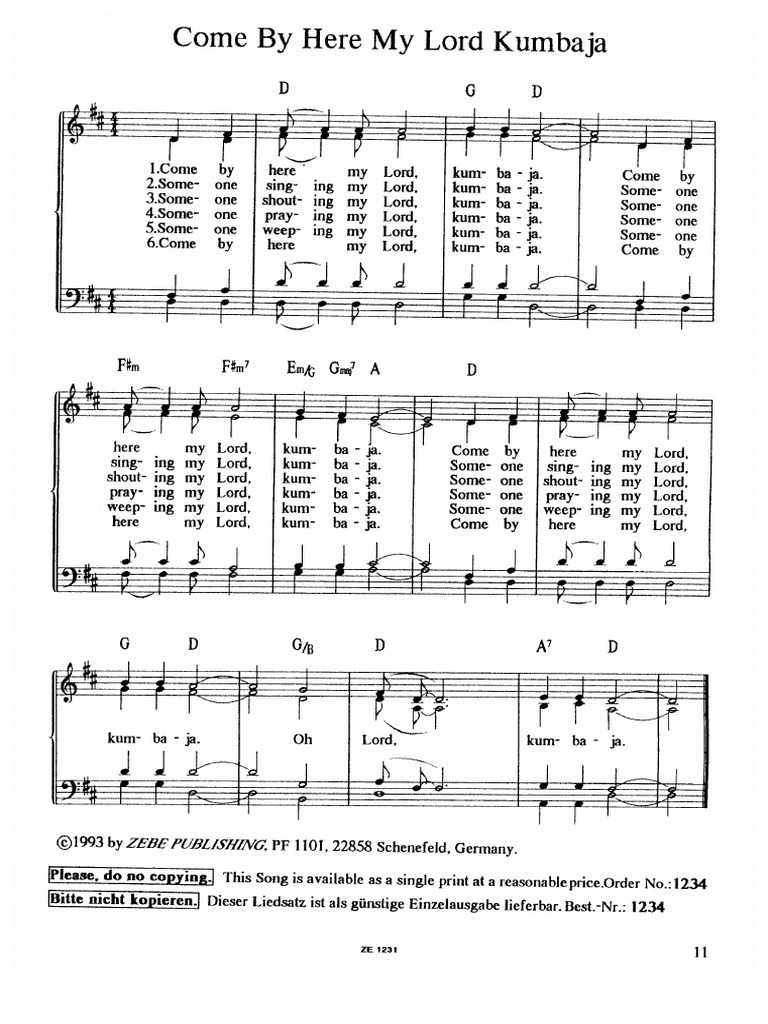 KUMBAYA | PDF