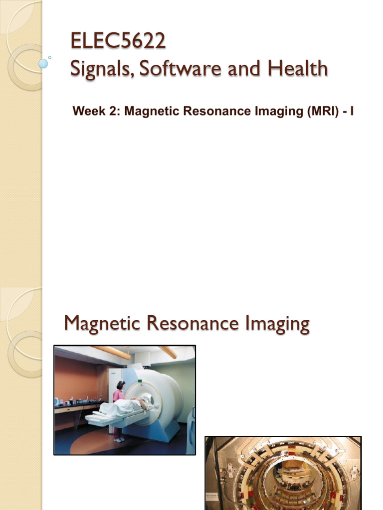 Week2 MRI | PDF