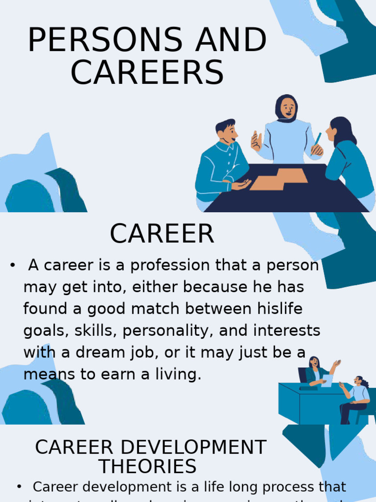 Persons and Career | PDF