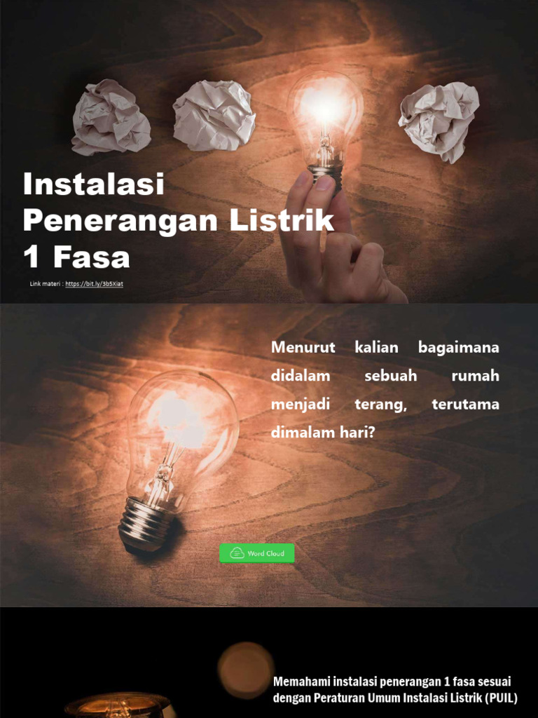 Penerangan 1 Fasa | PDF