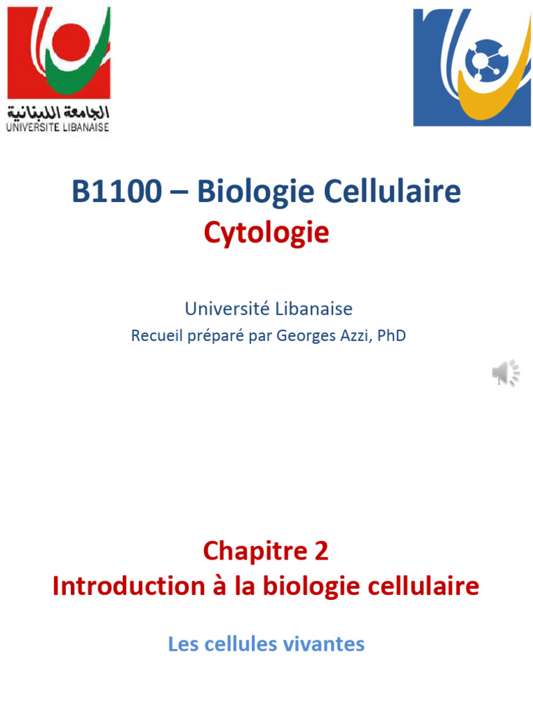 Chap2 Cytologie | PDF