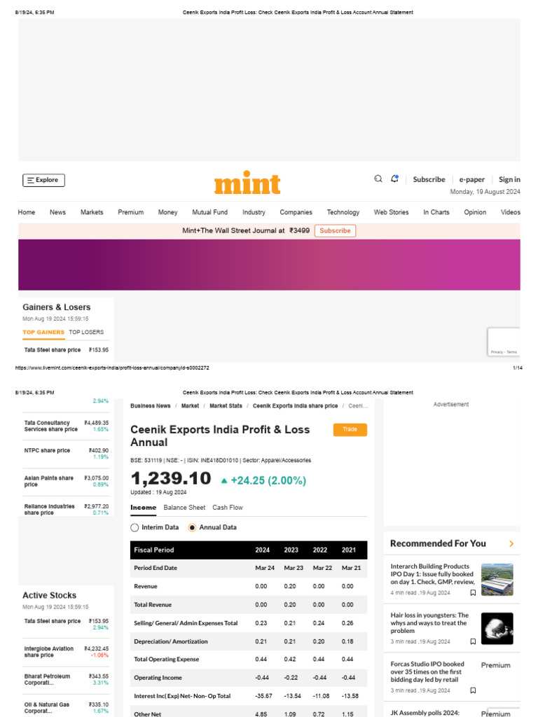Live Mint | PDF