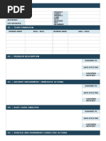 Customer Complaint Register Format | PDF