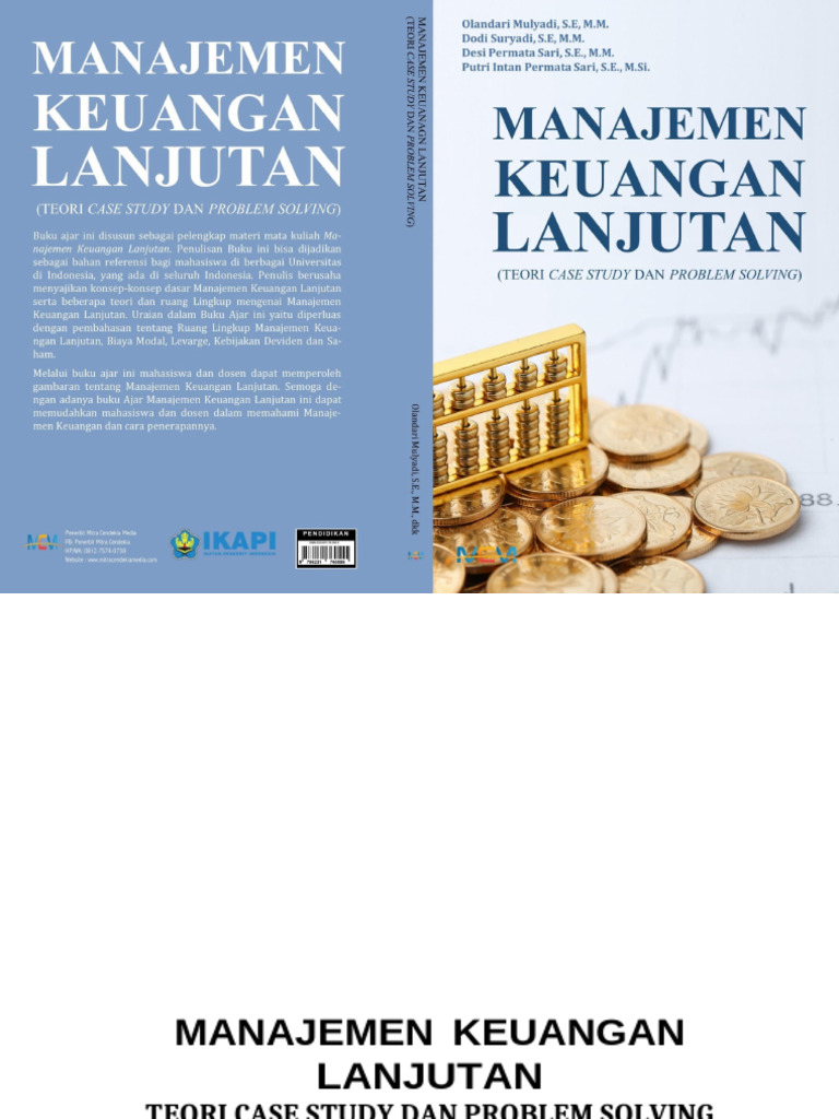 buku manajemen keuangan lanjutan | PDF