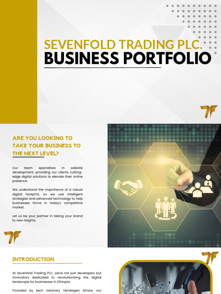 Sevenfold Business Portfolio | PDF