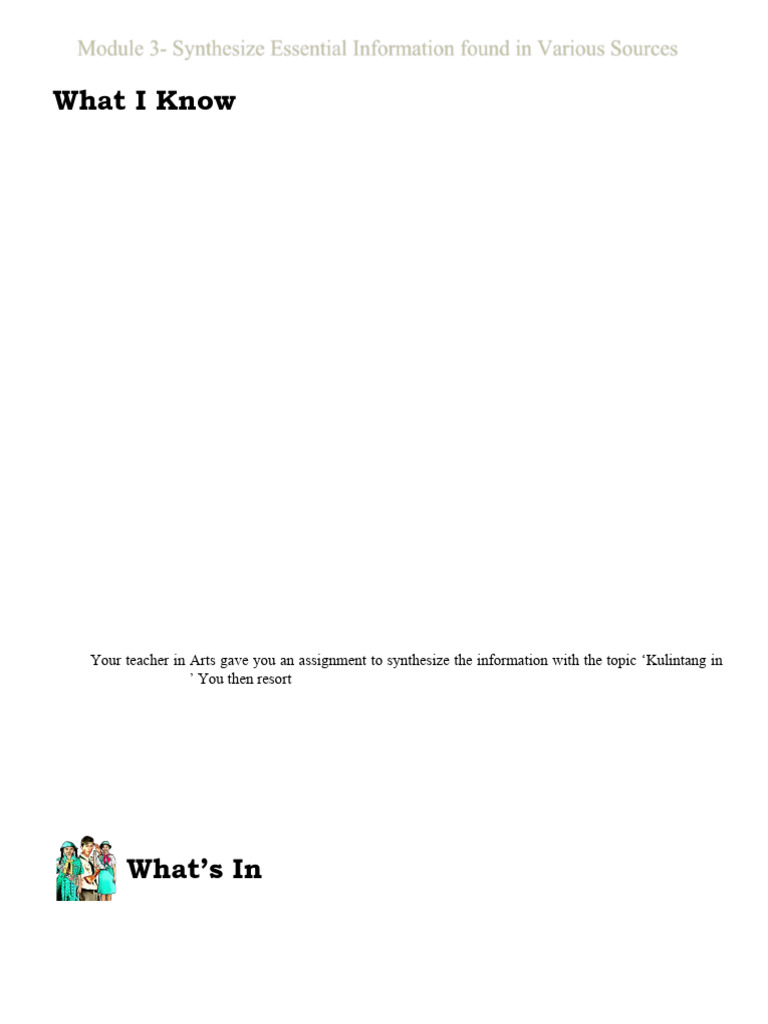 G8 Q4 Module 3 | PDF