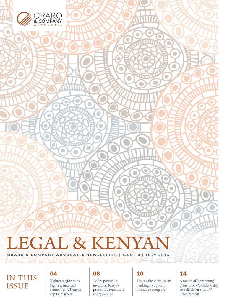 Legal Kenyan Issue 3 | PDF | Partnership | Limited Liability Partnership