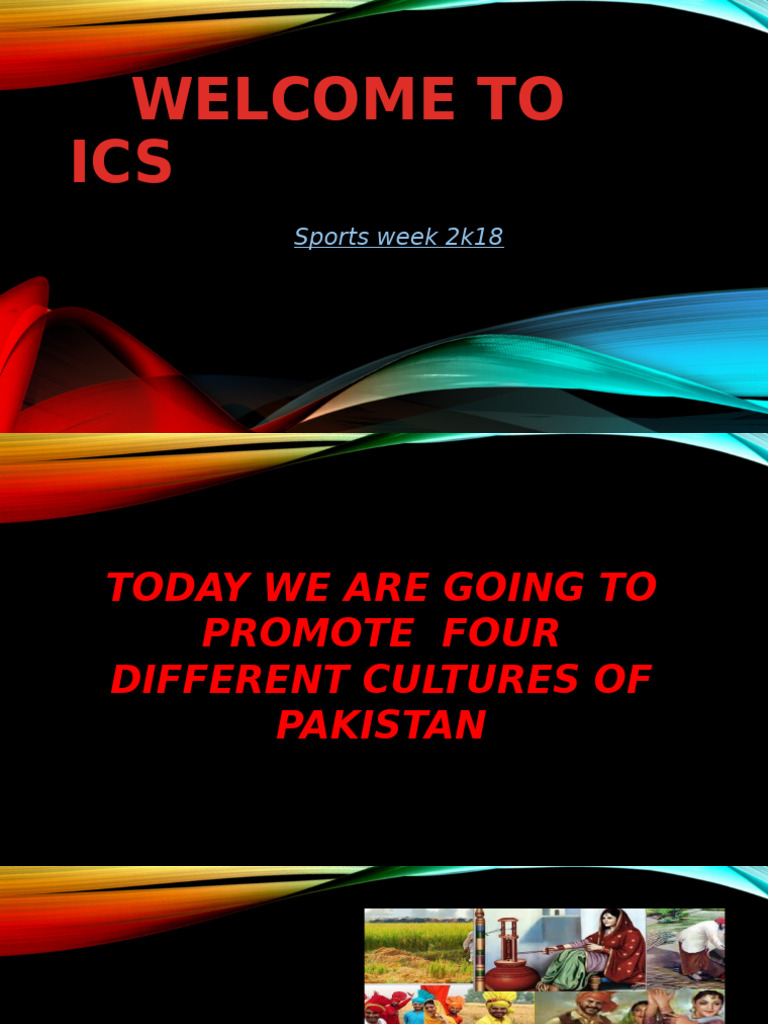 Welcome To ICS: Sports Week 2k18 | PDF