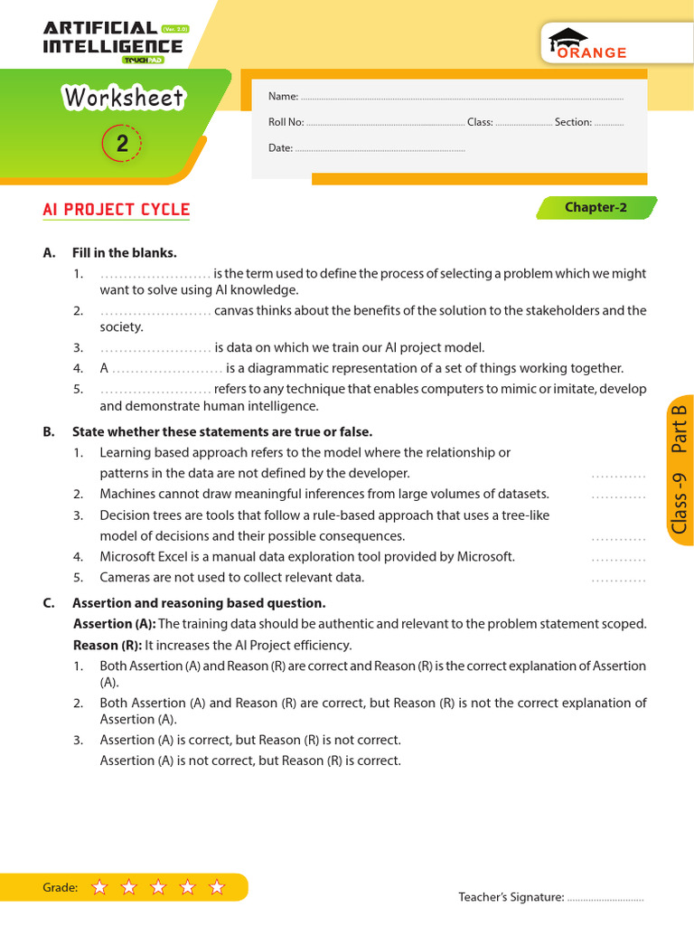 Ai v2 c9 Part B Ch2 Tws2 | PDF