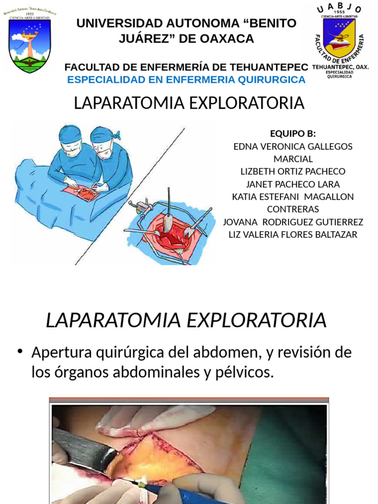 Laparatomia Exploratoria B | PDF
