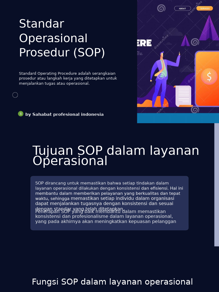 Materi III Standar Operasional Prosedur Sop (Materi Plo) | PDF