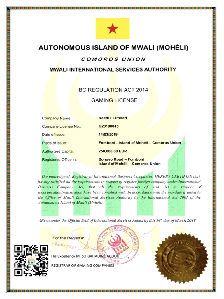 License Certificate | PDF