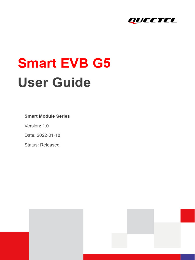 Quectel_Smart_EVB_G5_User_Guide_V1.0 | PDF