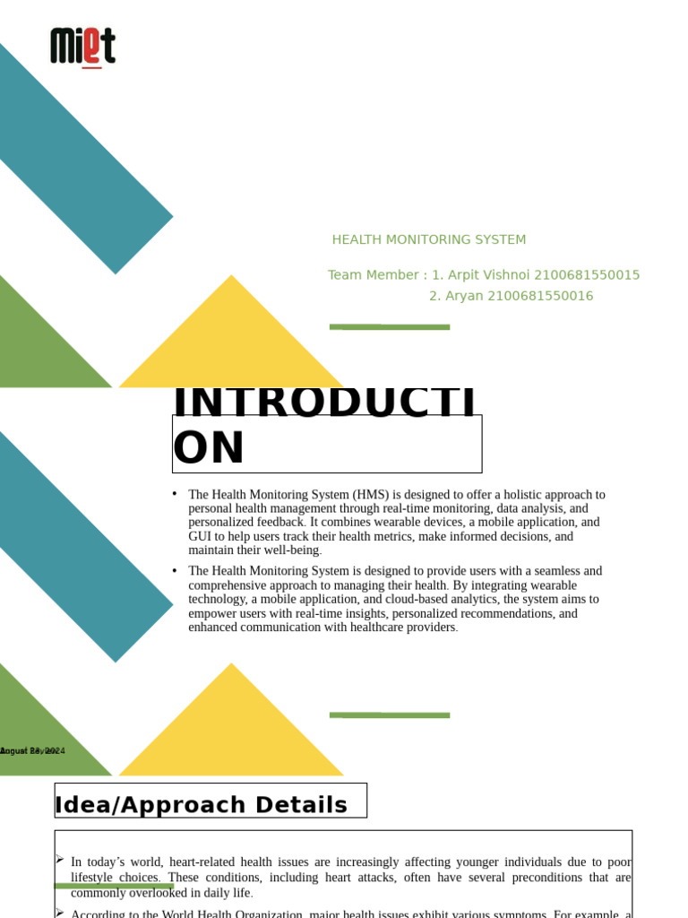 Idea Presentation Format | PDF