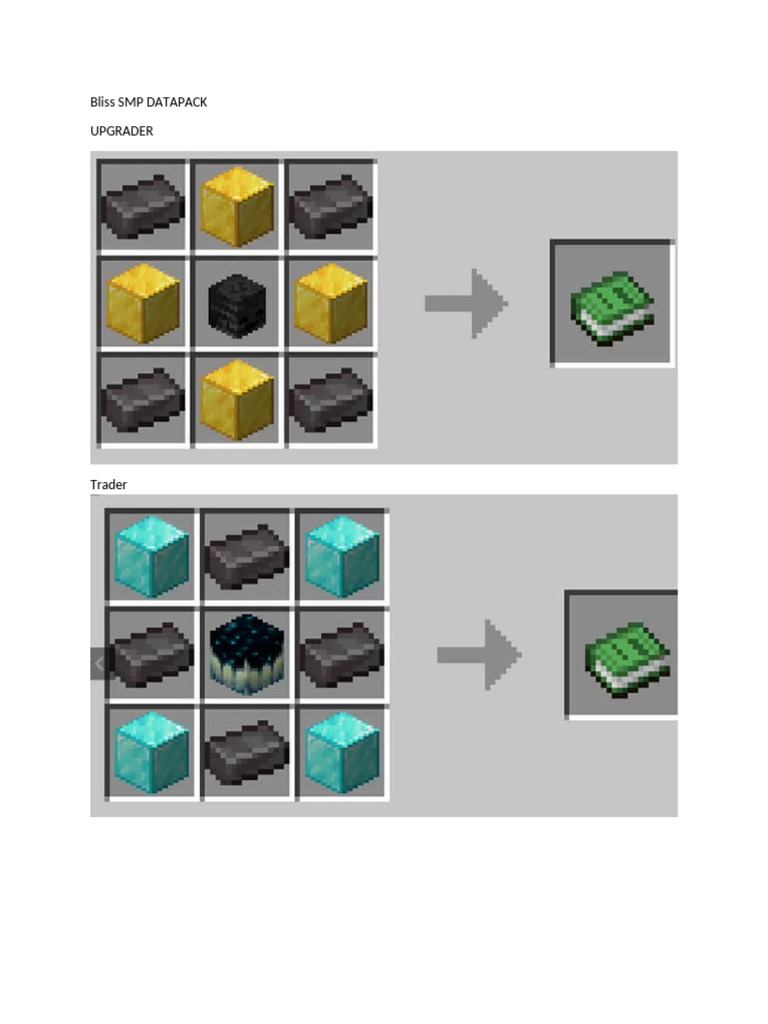 Bliss SMP DATAPACK | PDF