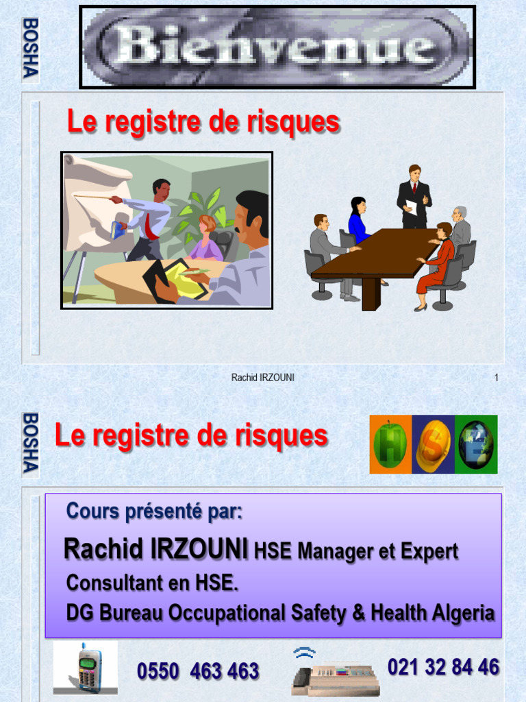 Registre Des Risques | PDF