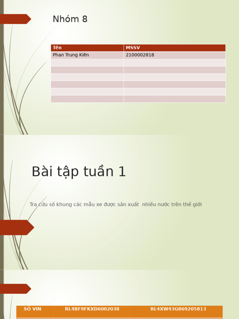 Bai Tap Tuan 1 2 | PDF